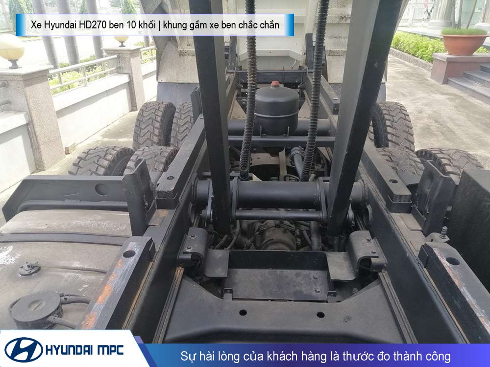 Giá bán xe ben Hyundai HD270 15 tấn 3 chân nhập khẩu Hàn Quốc