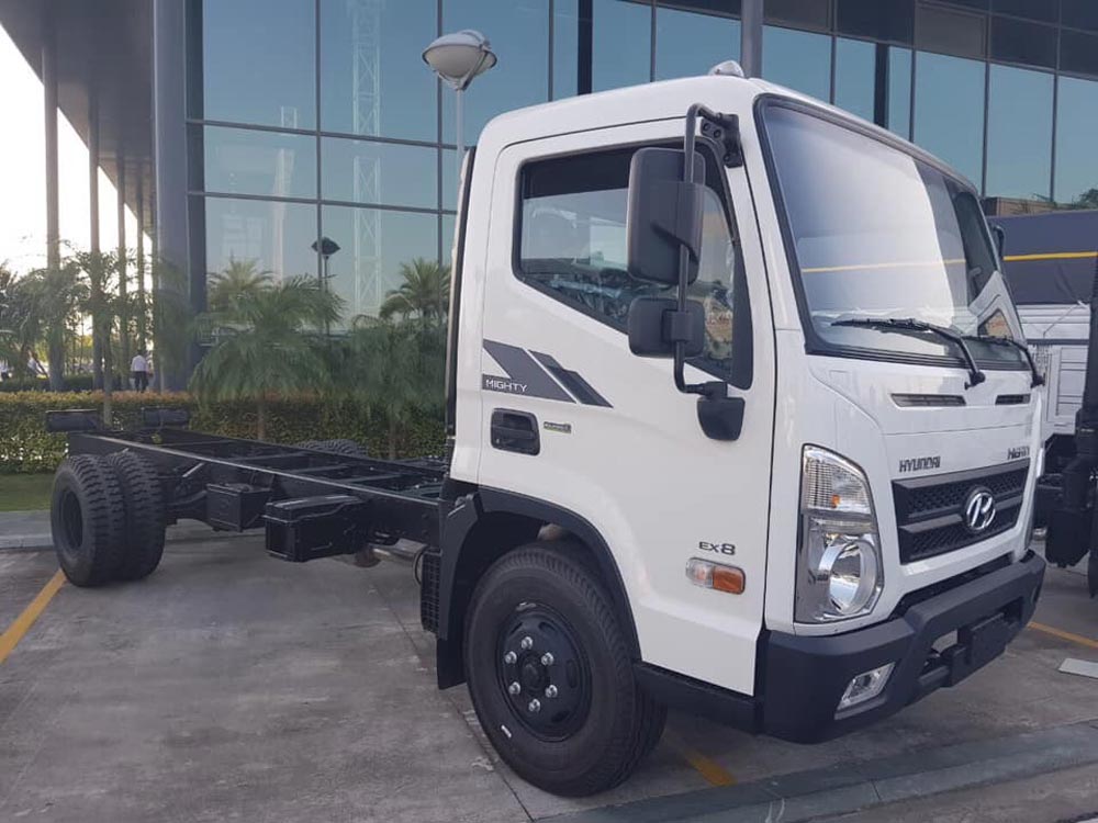 Hyundai New Mighty EX8 - Bảng giá 4 phiên bản EX8 mới nhất